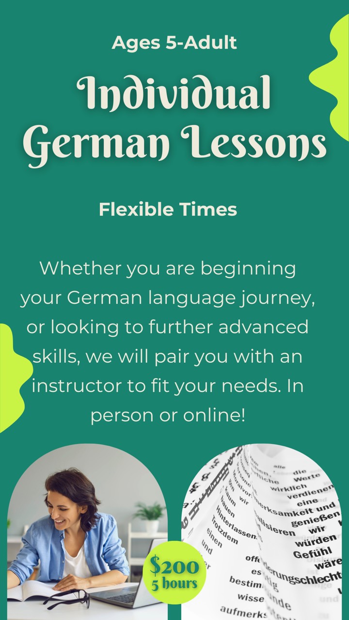 Adult Classes – Summer – Deutsche Schule Corvallis